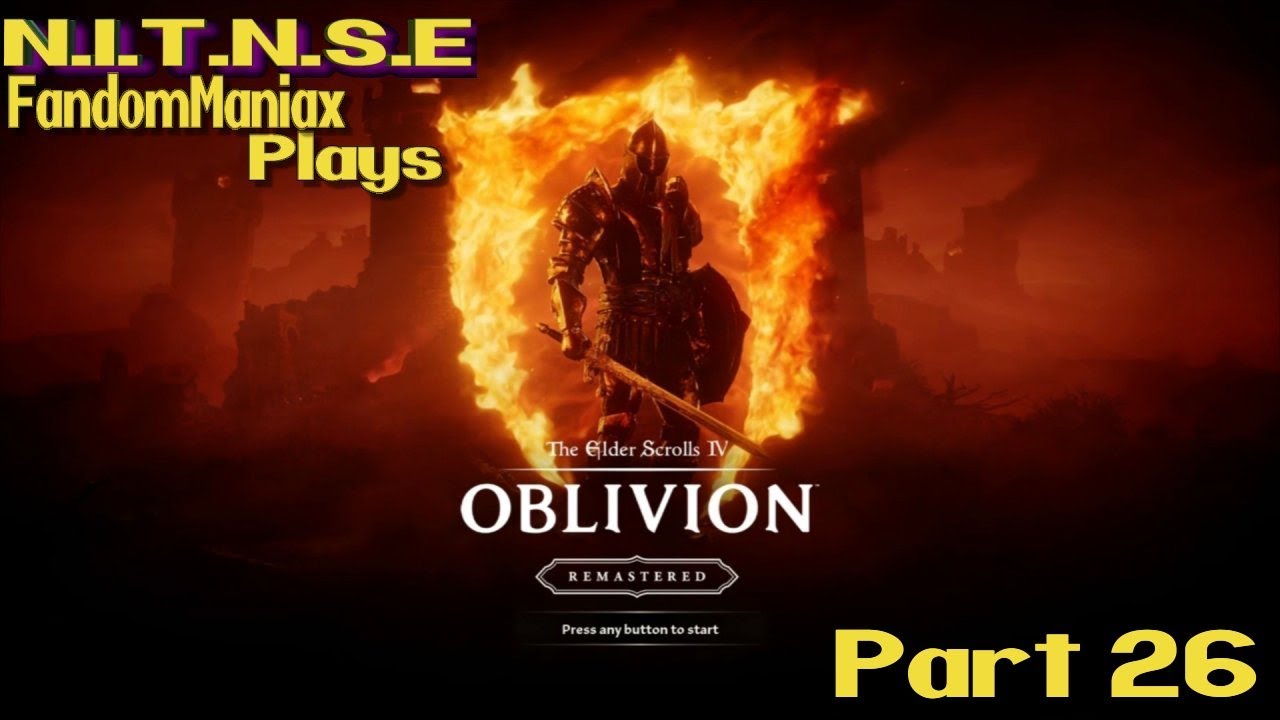 The Elder Scrolls IV: Oblivion Remastered Part 26 - YouTube