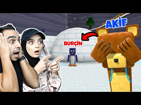 KAR VADİSİNDE SAKLAMBAÇ OYNADIK! YAKALANMADI!🔍😱