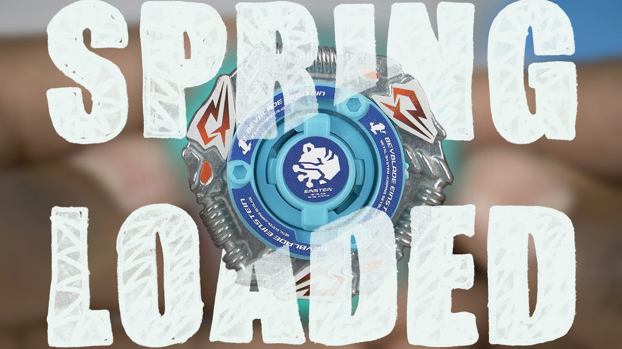Spring Loaded Beyblade From 2004 || Einstein MS - Plastic Gen x Heavy ...