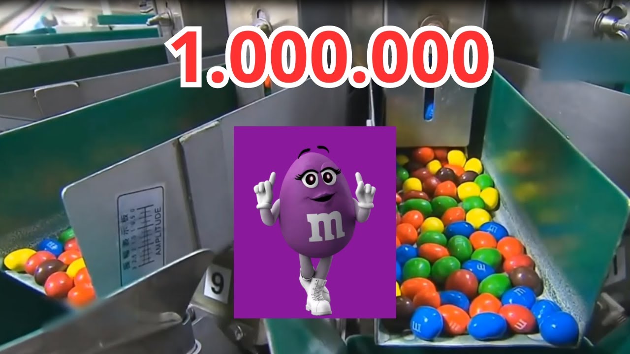 How they make 1 MILLION M&M'S each DAY | production line in factory ...