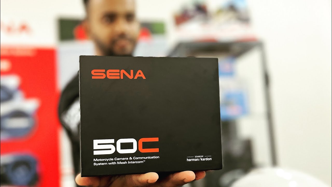 Sena 50c | stuntech | review | Senarider - YouTube