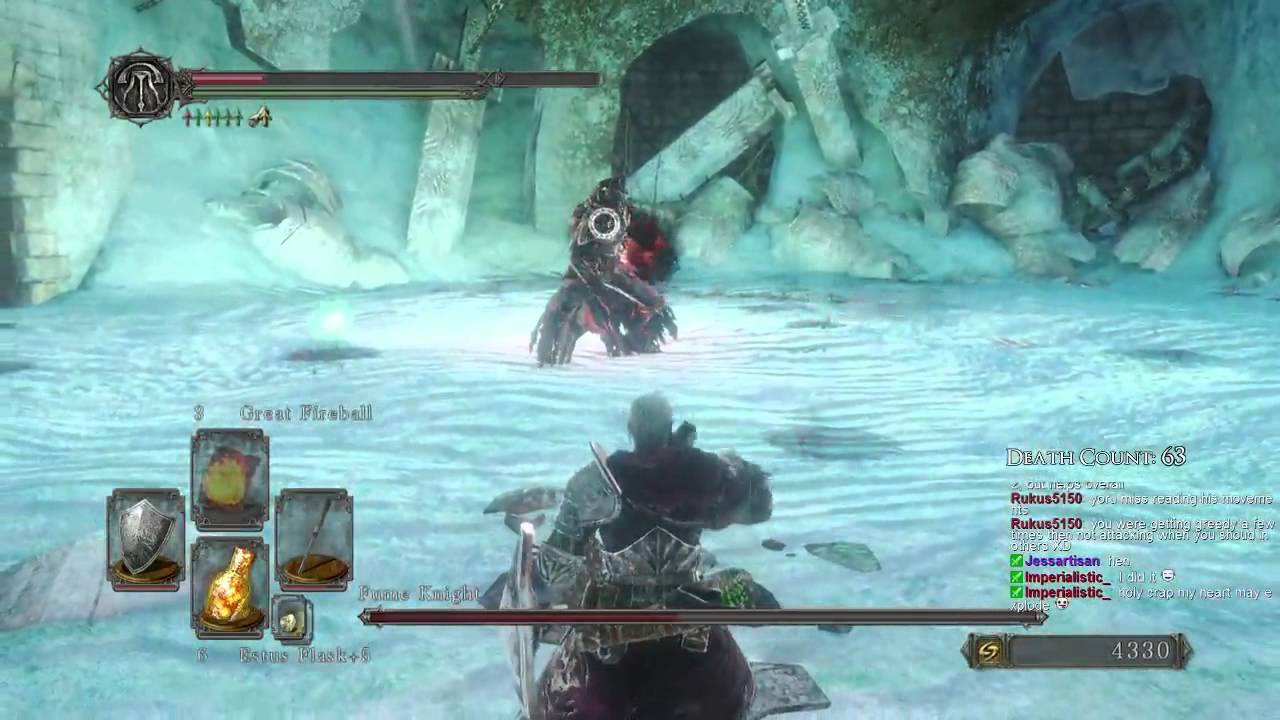 Dark Souls 2 - Raime. Fume Knight - YouTube