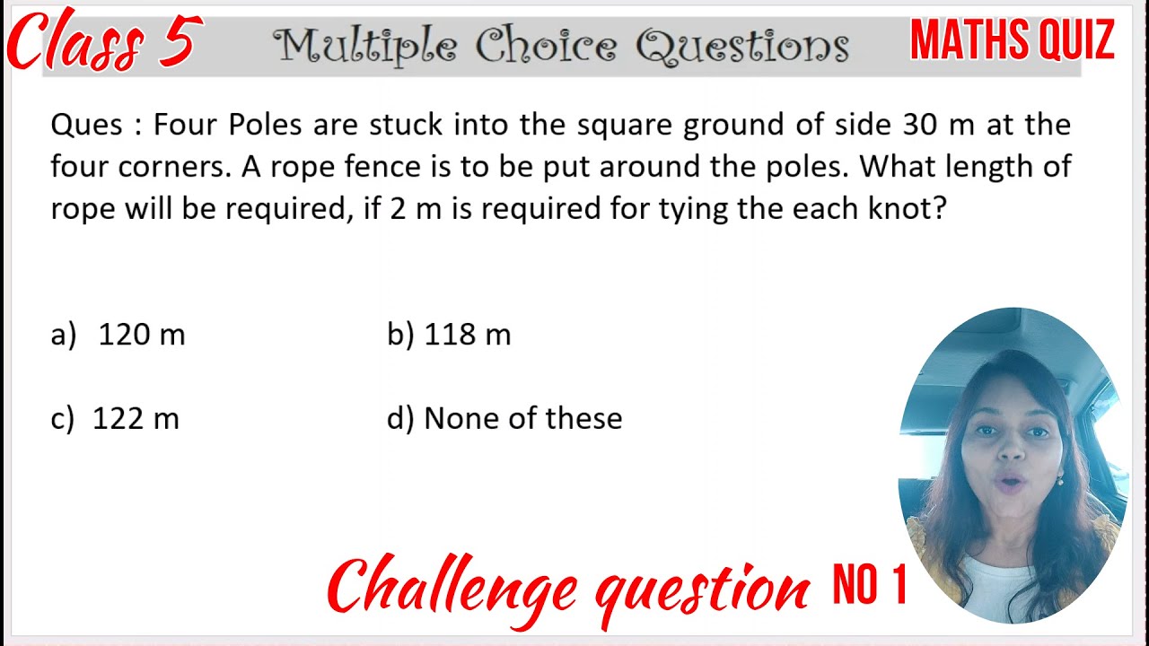 Class 5 Maths Challenge Question | Class 5 Maths Olympiad Question ...