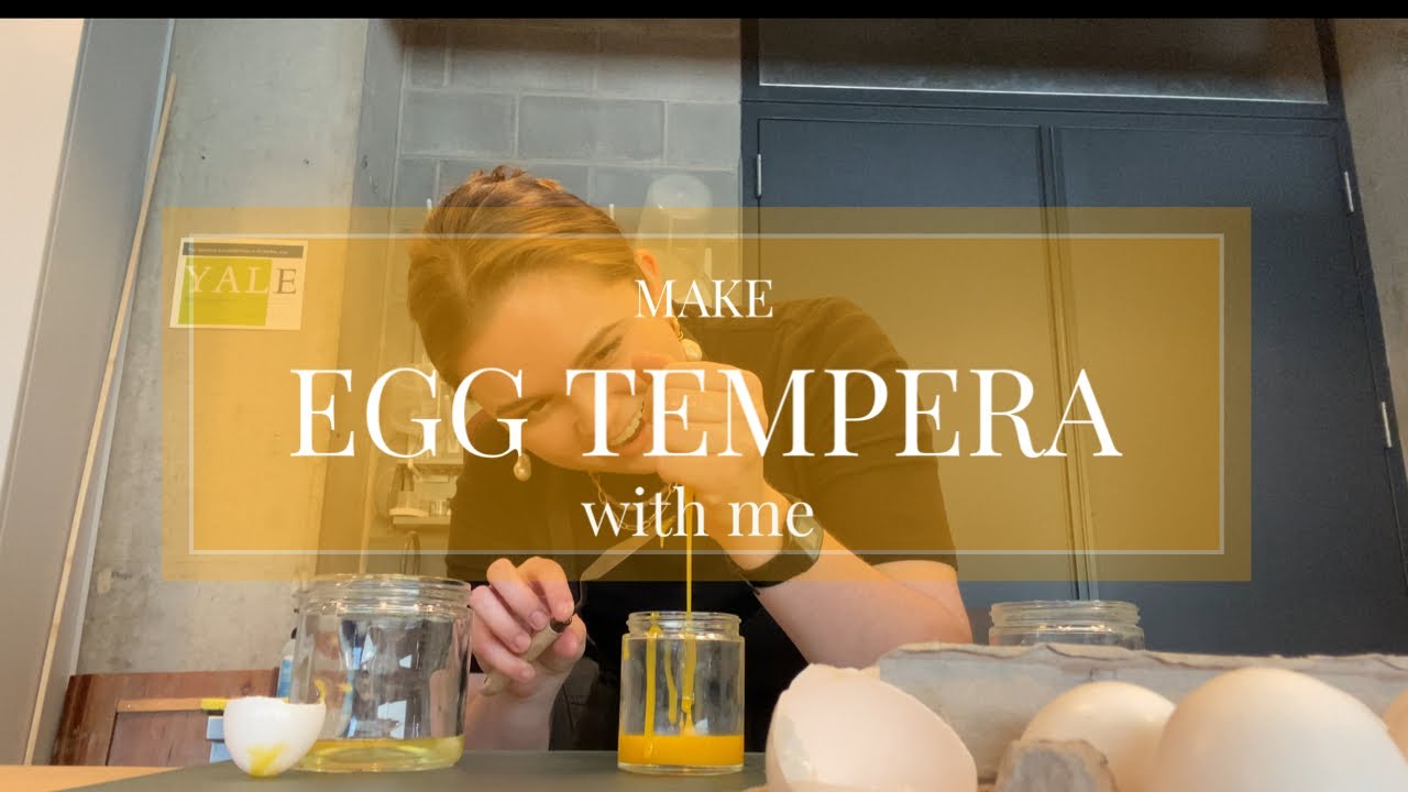 Yale Art Class | Making Egg Tempera - YouTube