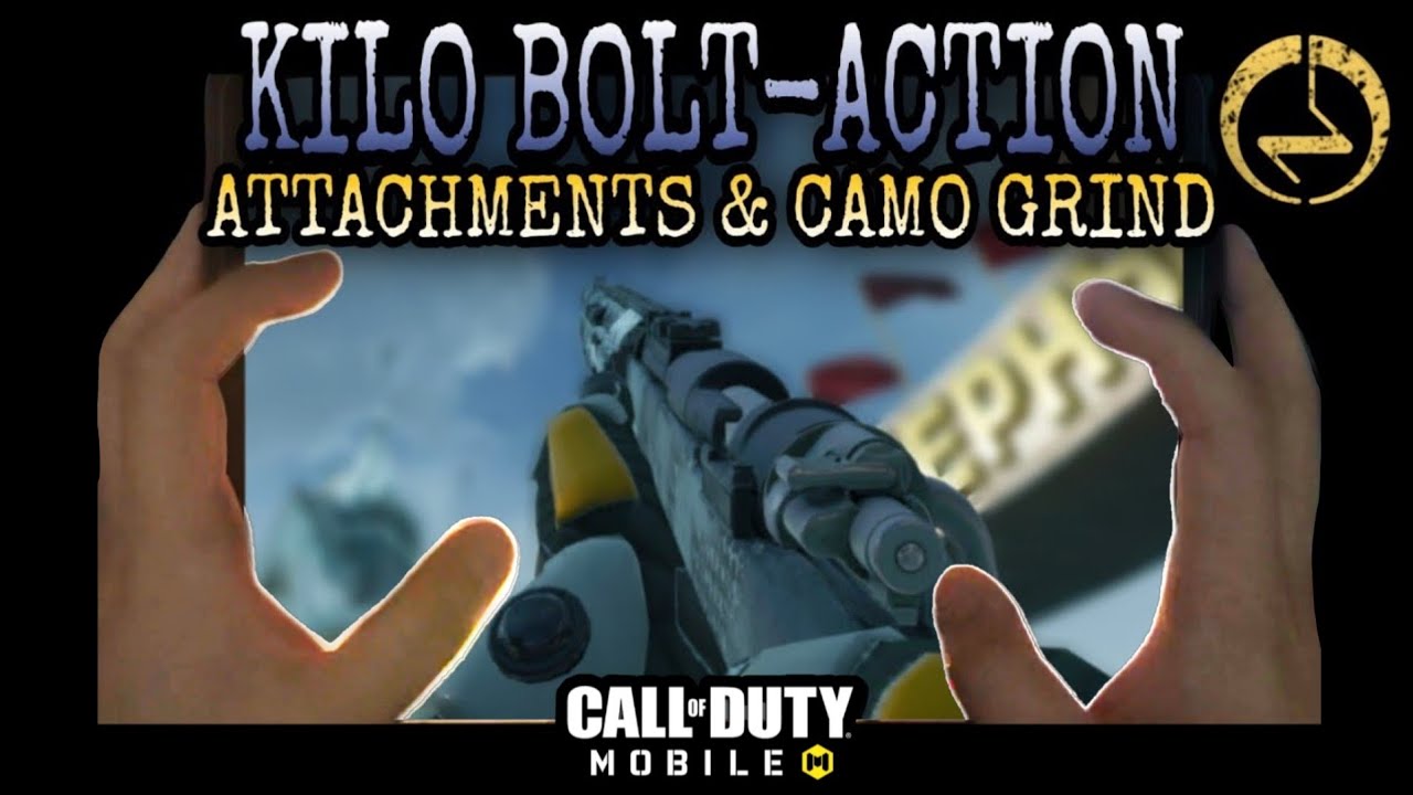 KILO BOLT-ACTION Gunsmith | ipad Pro Handcam | Free Call of Duty Mobile ...