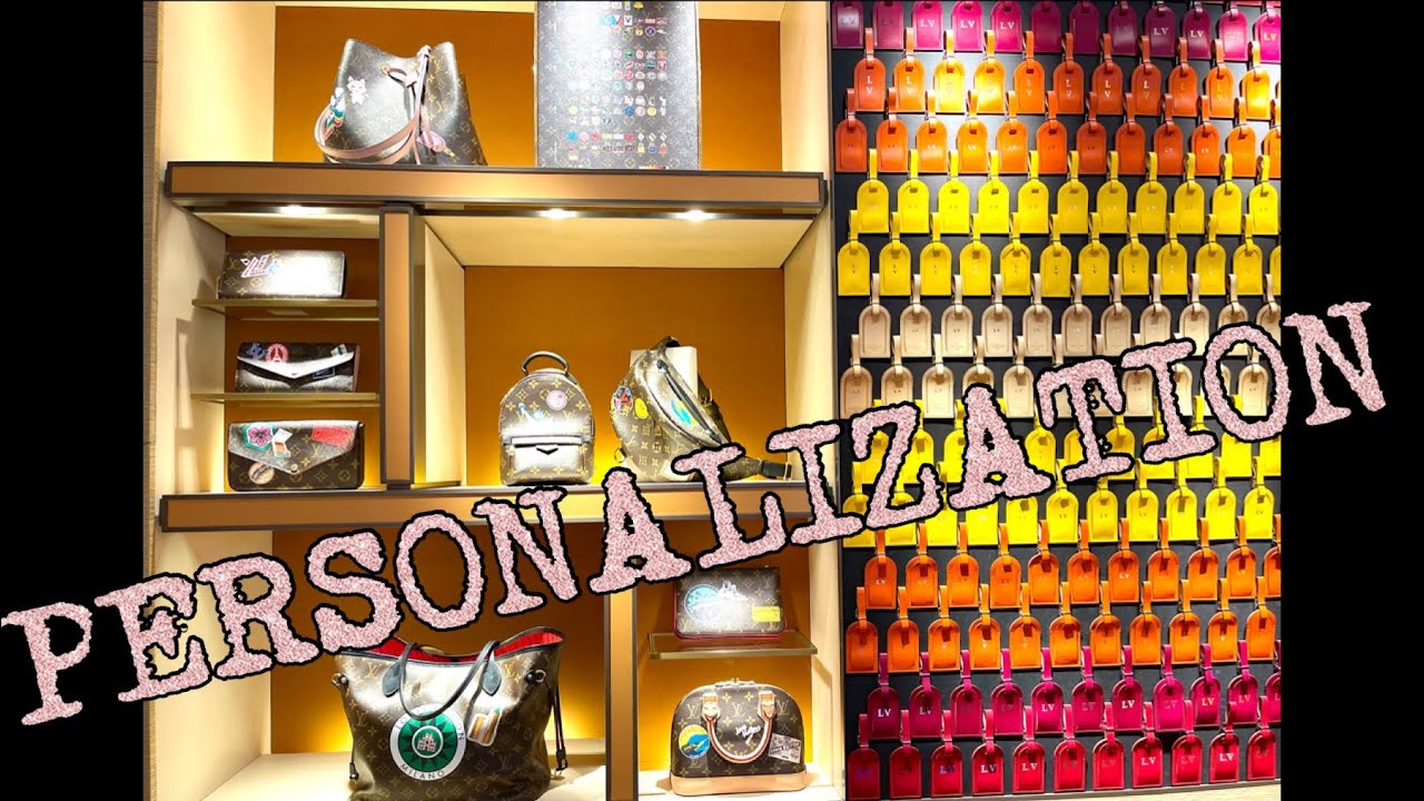 Glimpse: Louis Vuitton PERSONALIZATION Collection - YouTube