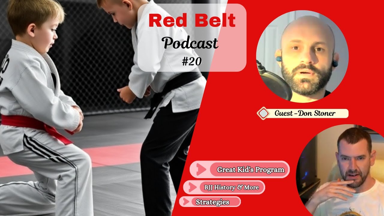 Don Stoner strategies for kids program and BJJ history | Red Belt ...