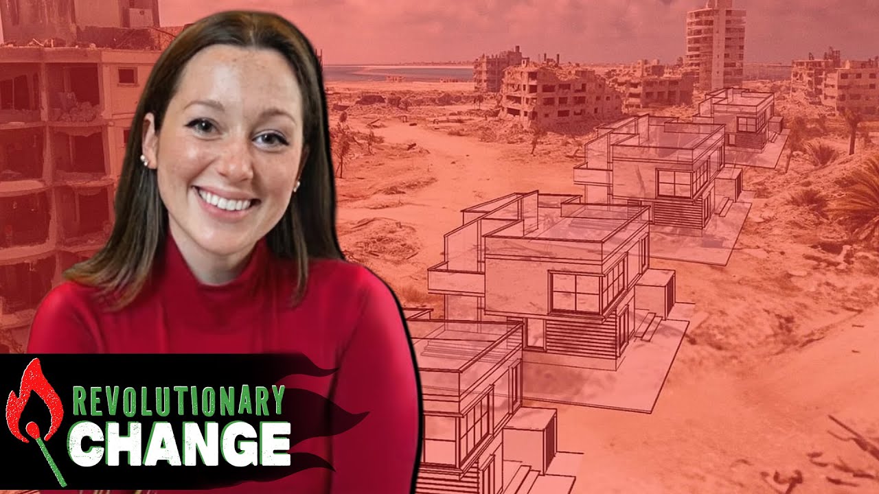 Zionists CAUGHT Selling Gaza Land Again & BASED Katie Bogen - YouTube