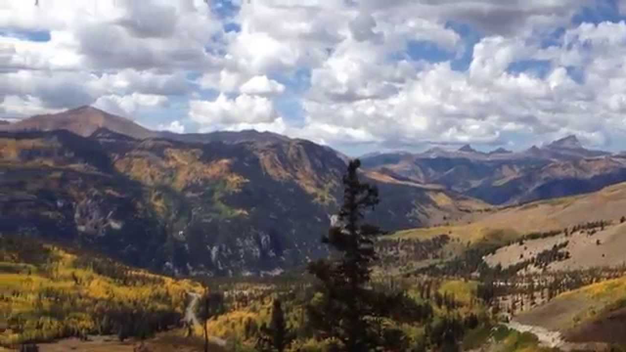 View from Slumgullion Pass - YouTube