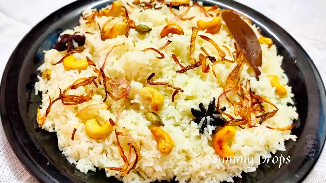 Ney Choru/ நெய் சோறு/ Ghee Rice/ Kerala Recipe/Simple & Easy Method ...
