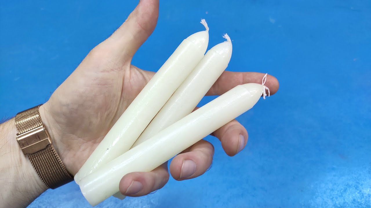 Amazing function of an ordinary candle!!! Experienced craftsmen hide ...