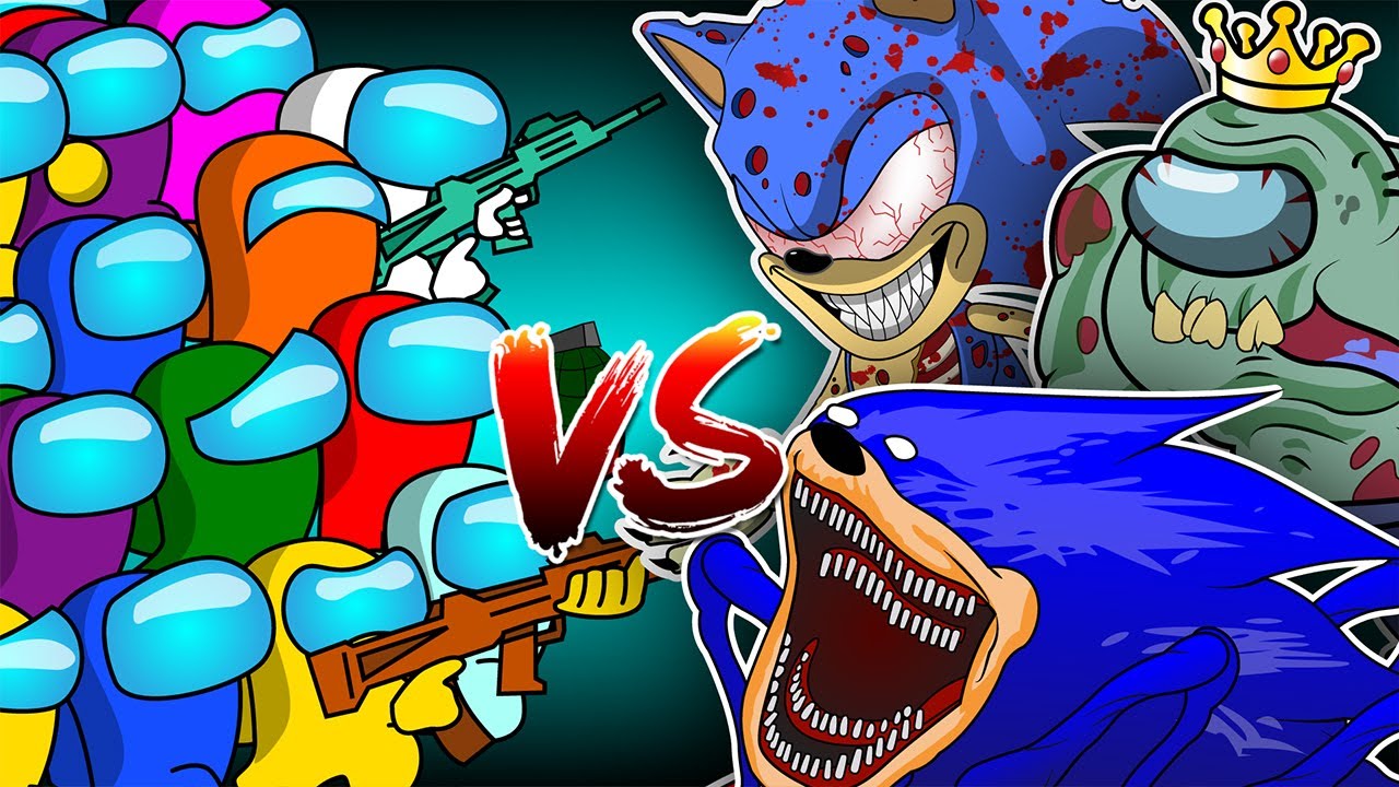 어몽어스 | Among Us VS SHIN SONIC TAPES Characters | Among Us Animation ...