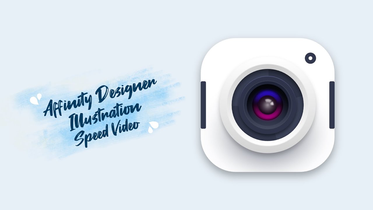 Affinity Designer | Icon Illustration Design | Speed Art - YouTube