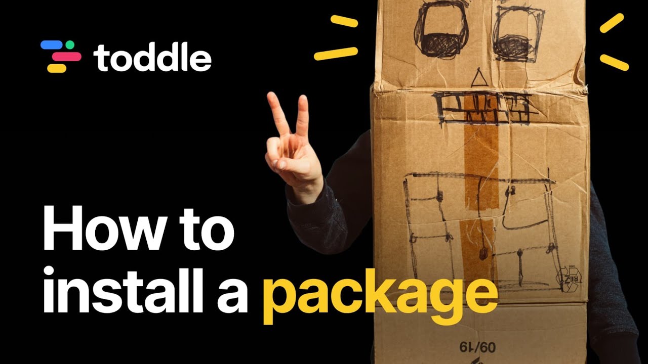 How to install a package - YouTube