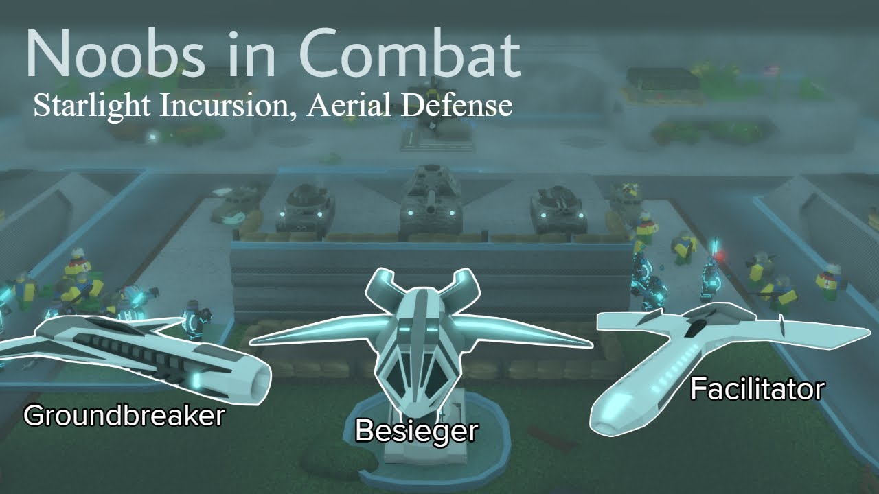 NEW PLANE MODELS? | Noobs in Combat | Aerial Defense | Starlight Incursion Revamp | - YouTube