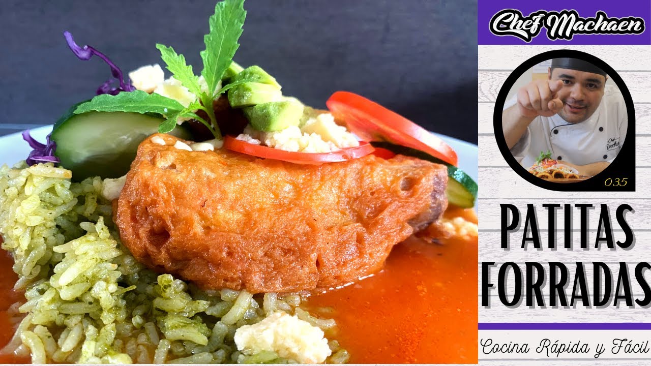 Patitas de cerdo Forradas | Patitas de cerdo | Patitas capeadas | Arroz ...