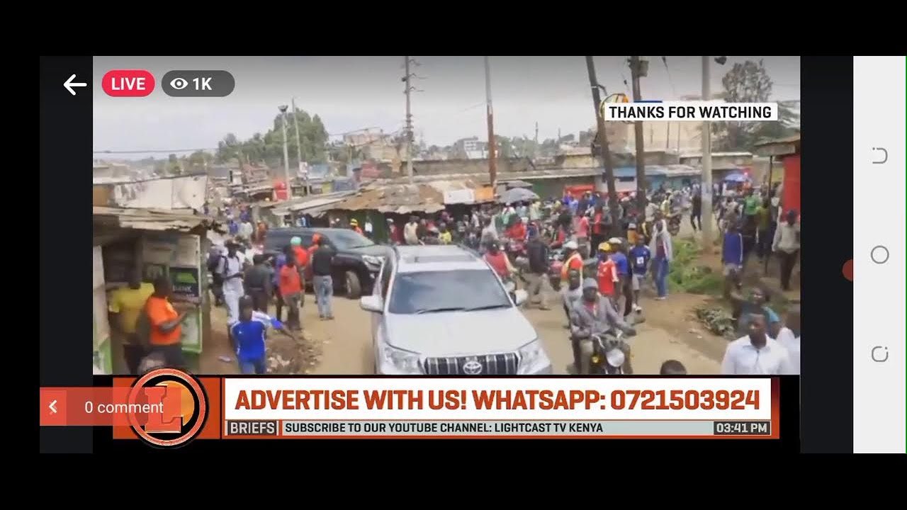 Azimio demonstration on - YouTube