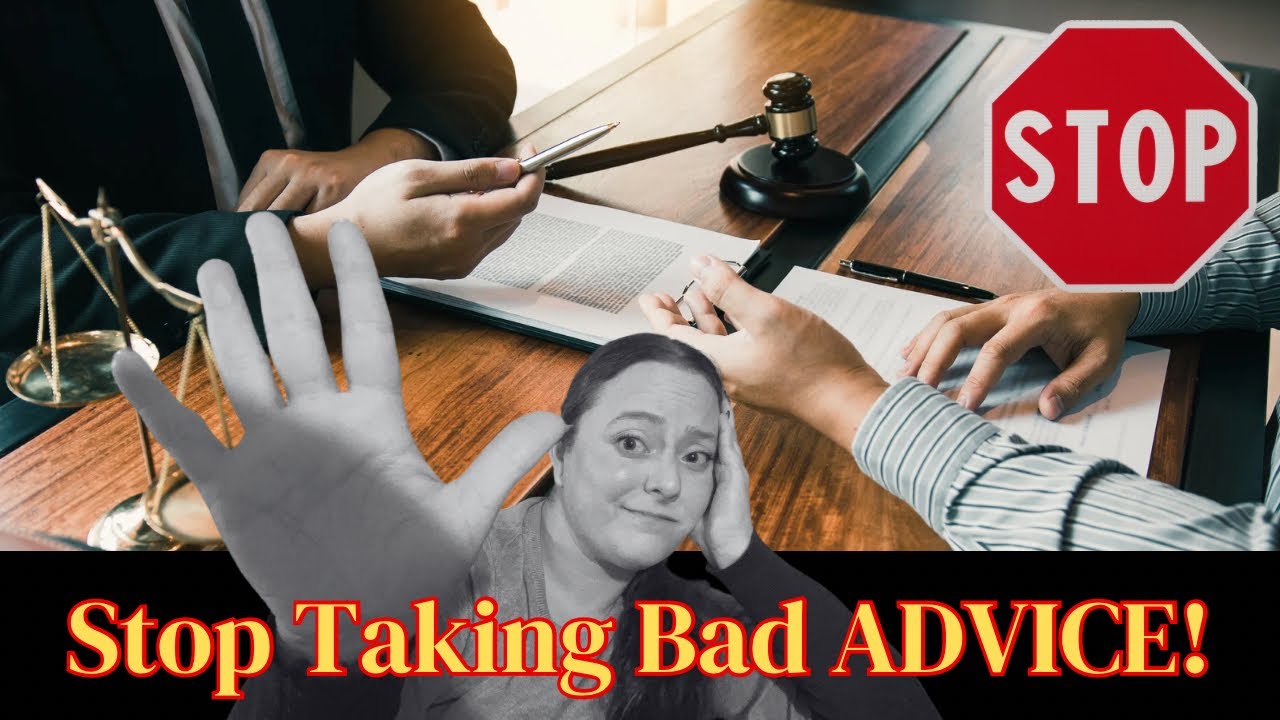 STOP Taking BAD Financial Advice - YouTube