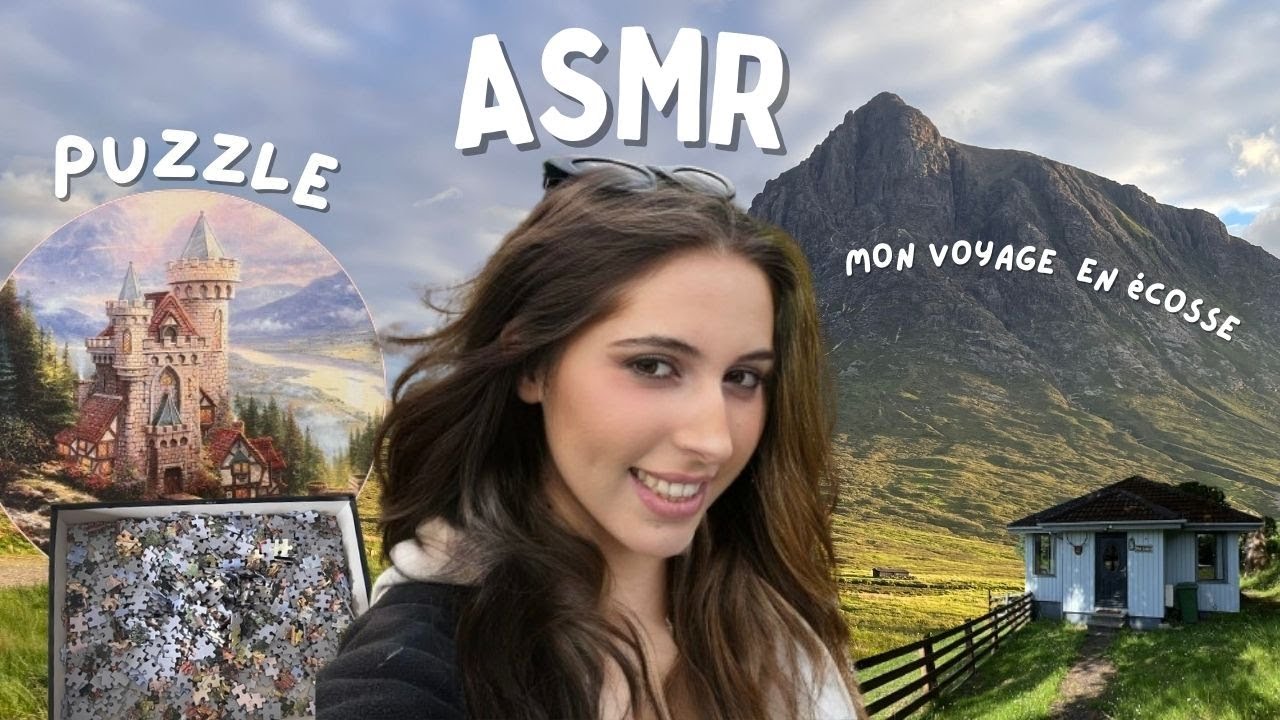 JE RACONTE MA VIE EN FAISANT UN PUZZLE | ASMR || Léa Réveillée - YouTube