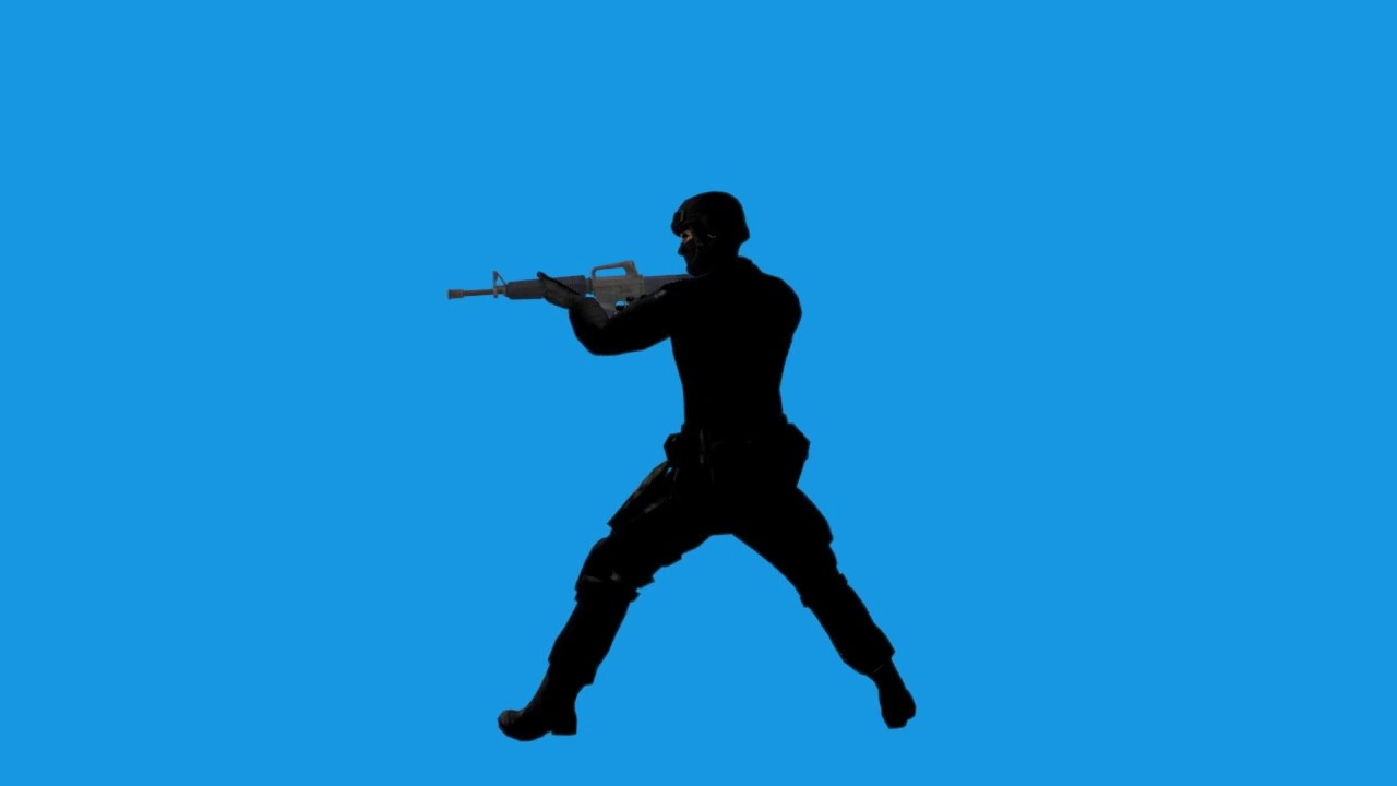 SWAT Police Officer Animation - YouTube