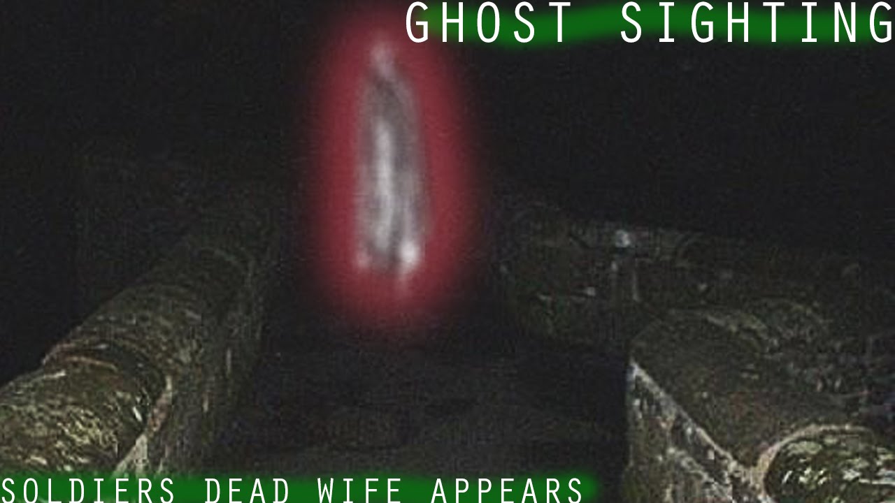 Ghost appears on bridge - YouTube