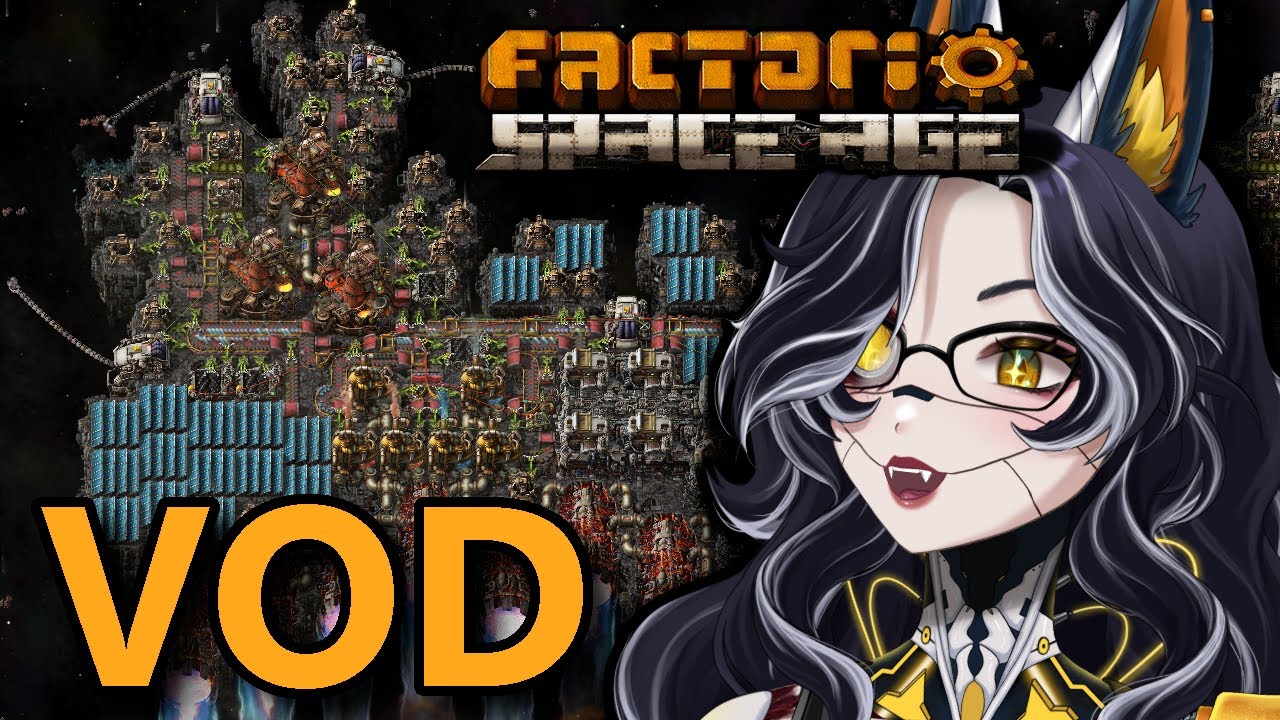 A Real-Life Scientist VTuber tries out Factorio: Space Age! | Stream #1 - YouTube