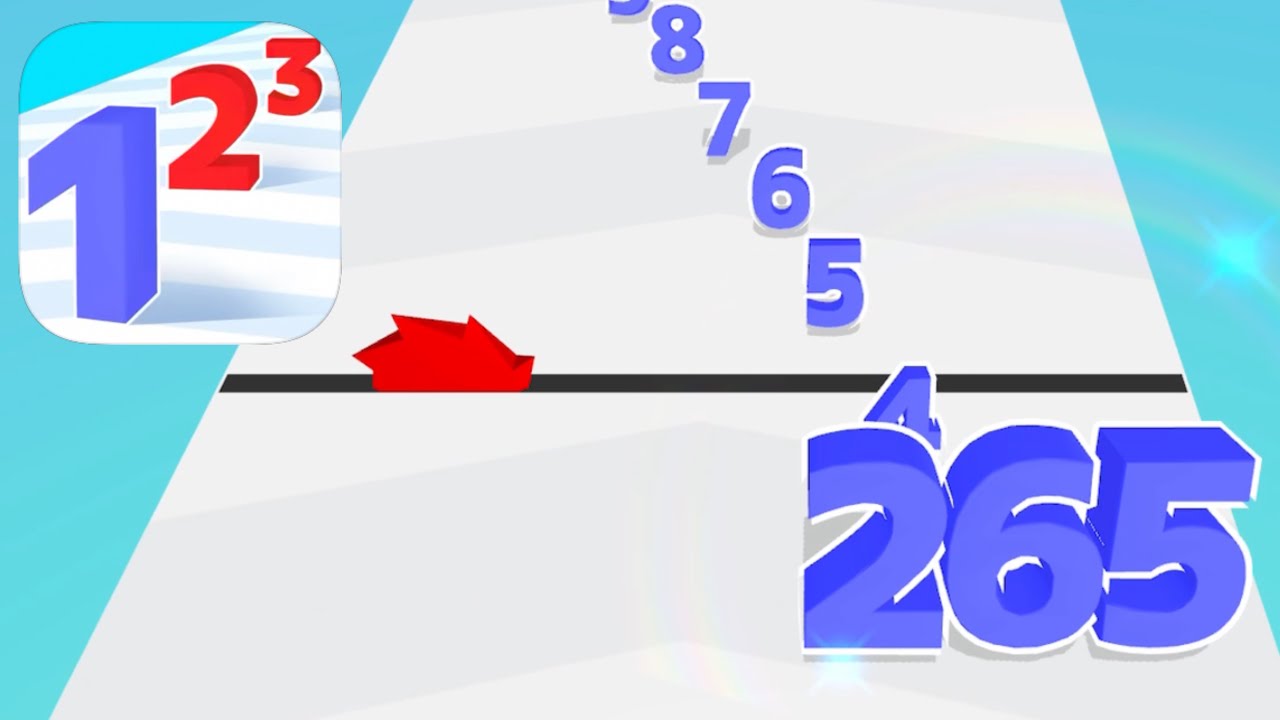 Number Master: Run and merge - All Levels Gameplay Android, iOS - YouTube