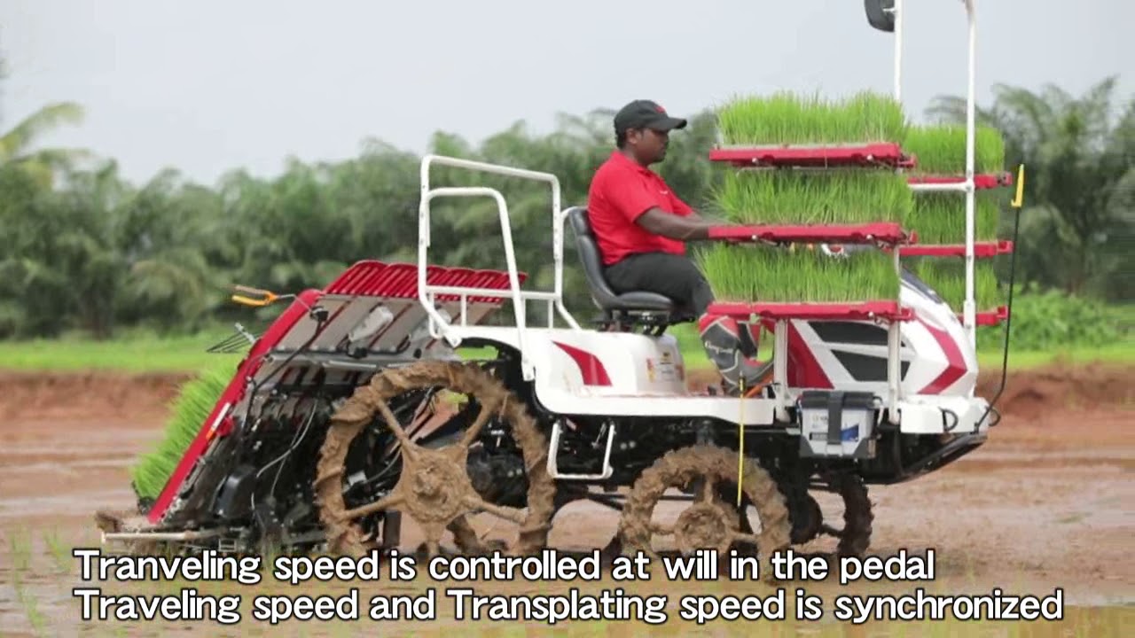 Yanmar YR60D & YR80D Ride-On Rice Transplanter - Yanmar Coromandel(YCAS ...