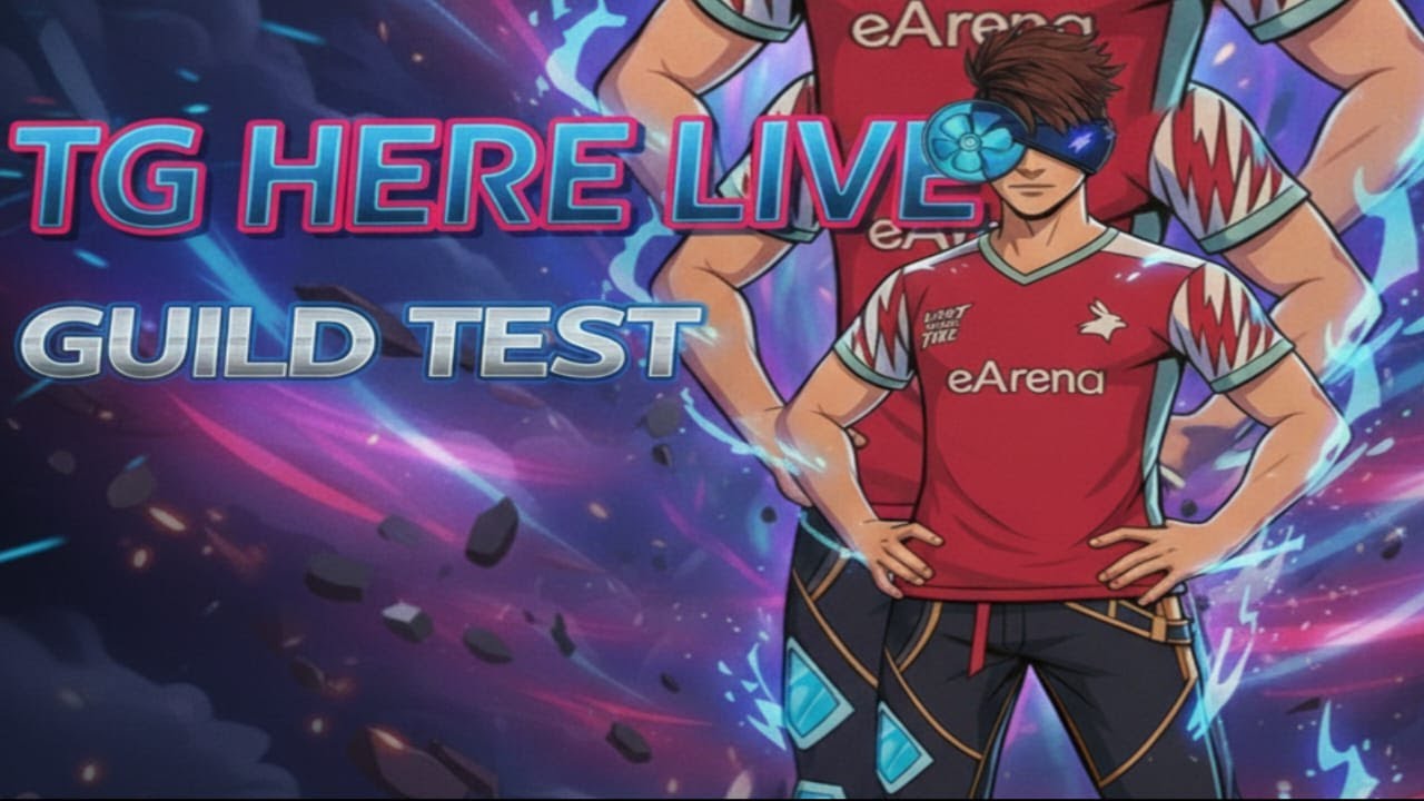 TG IS HERE LIVE | Free Fire Gameplay | Guild Test | Road To Pro Player ...
