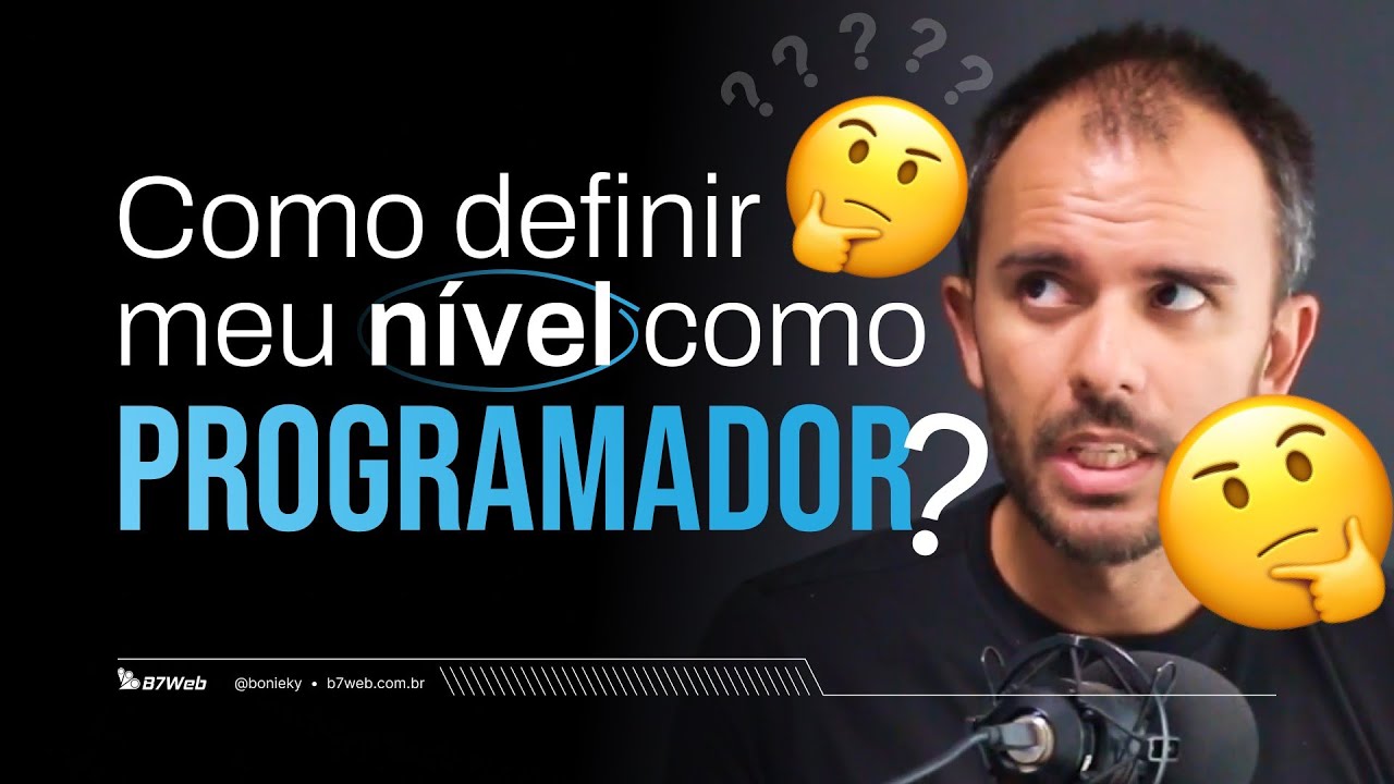 Como Saber Meu Nível Como Programador? (júnior, pleno, sênior) - YouTube