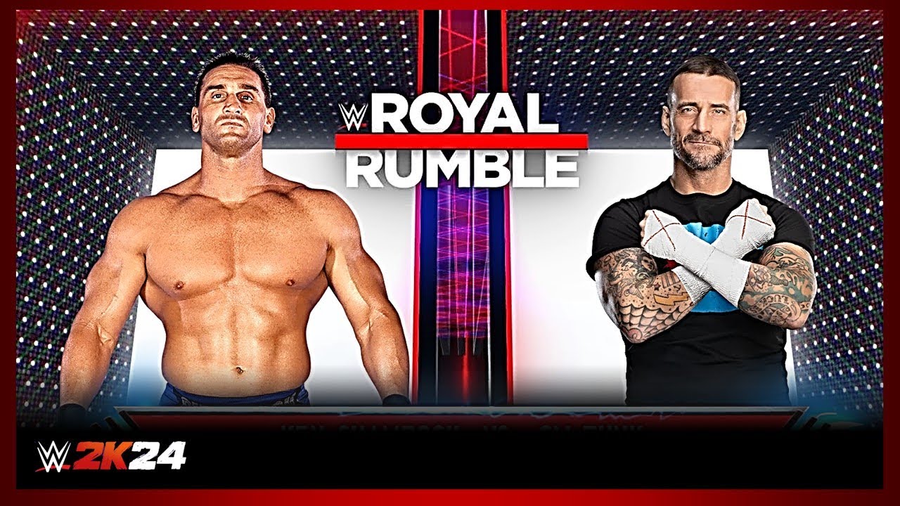 WWE 2K24 | KEN SHAMROCK vs CM PUNK - YouTube