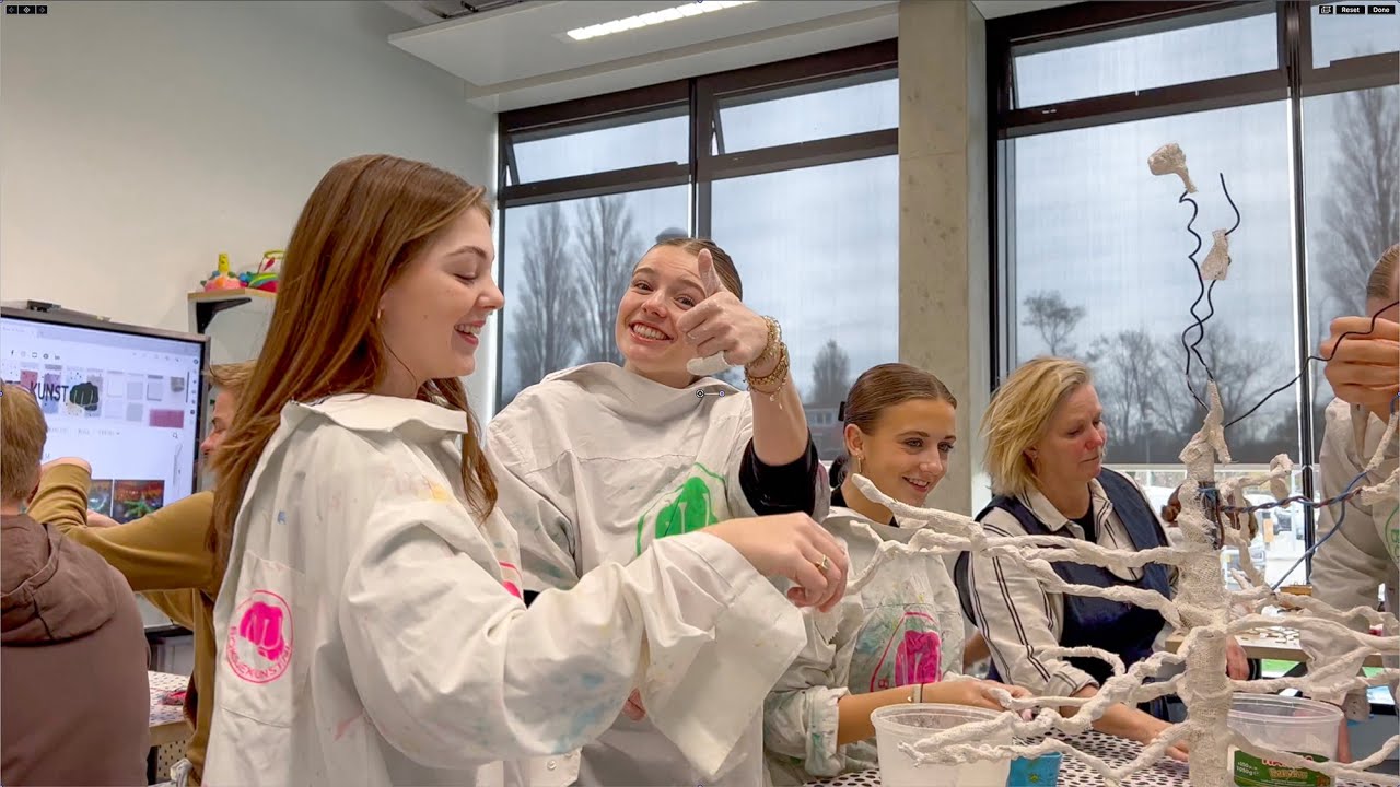 Workshops Studenten Nova College Haarlem 8 november 2023 HD 1080p - YouTube