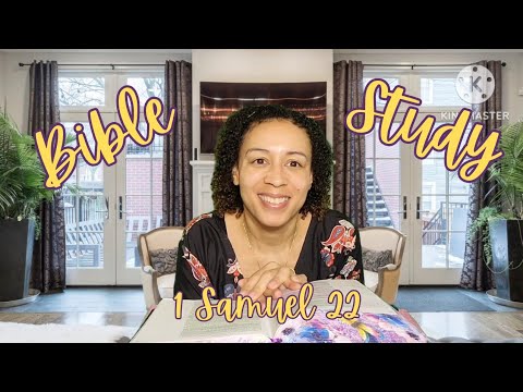 BIBLE STUDY WITH ME: 1 Samuel 22 - David at the cave of Adullam - YouTube