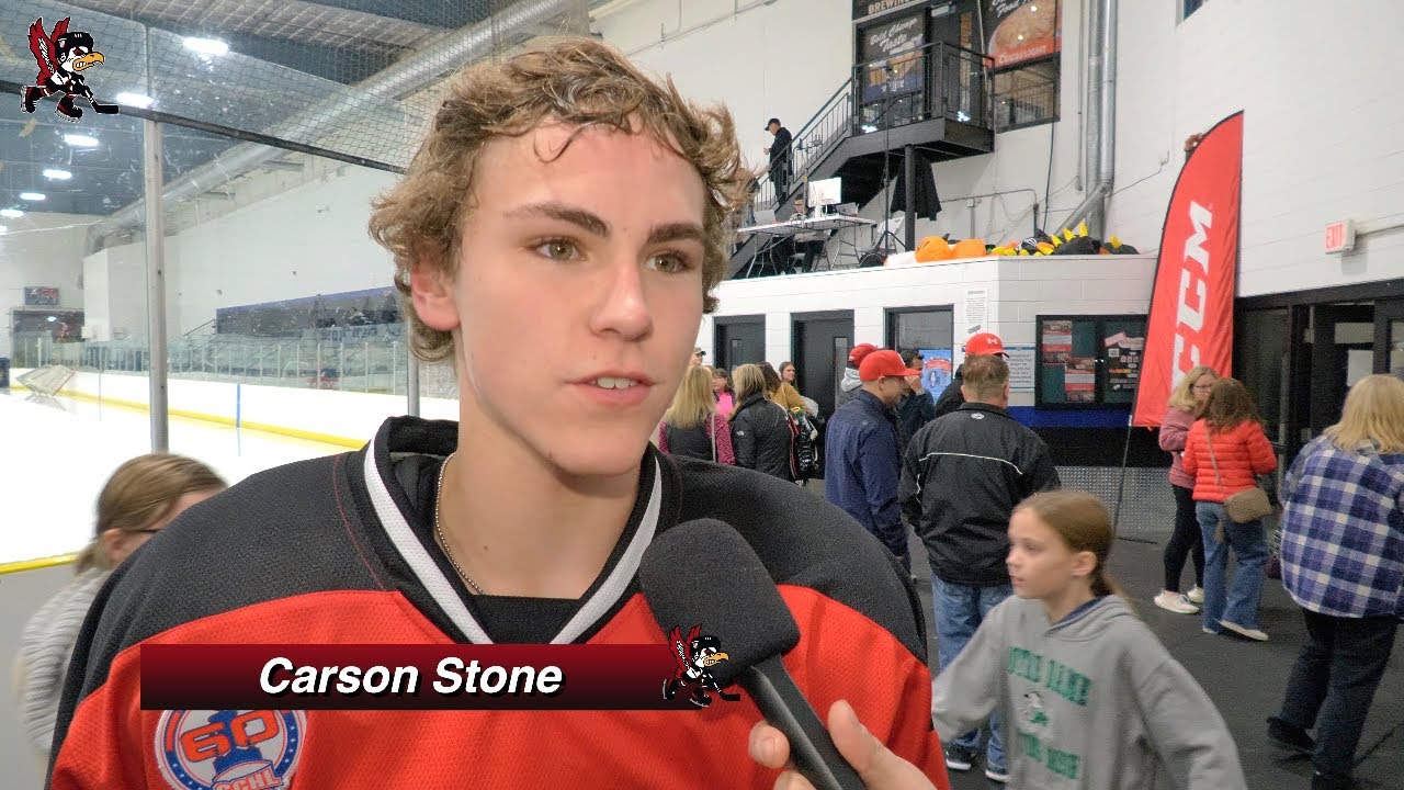Benet Varsity Hockey Kyle Smith Interviews Carson Stone 10 28 2023 1 - YouTube