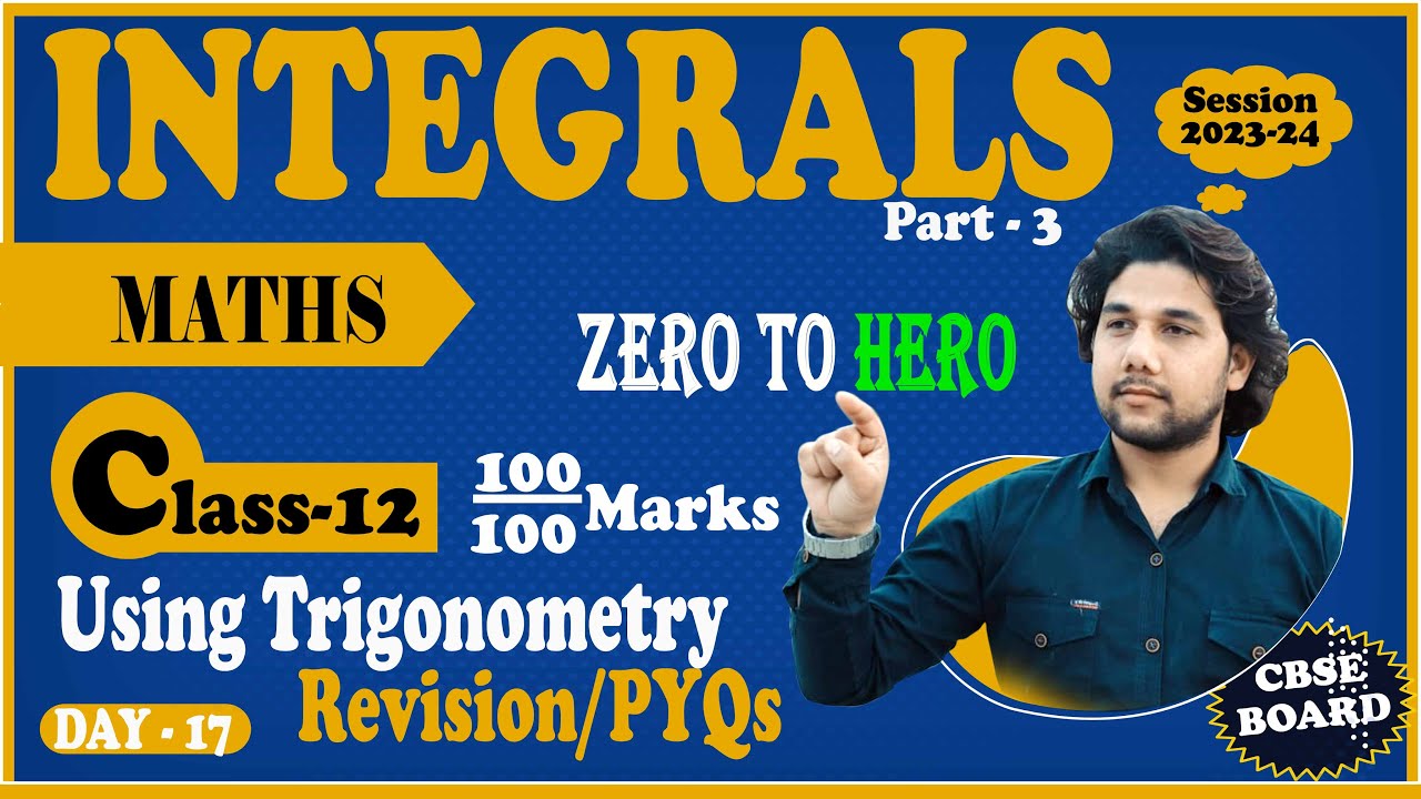 Integrals Class 12 04 | Integration Class 12 Maths |#skyheightsclasses ...