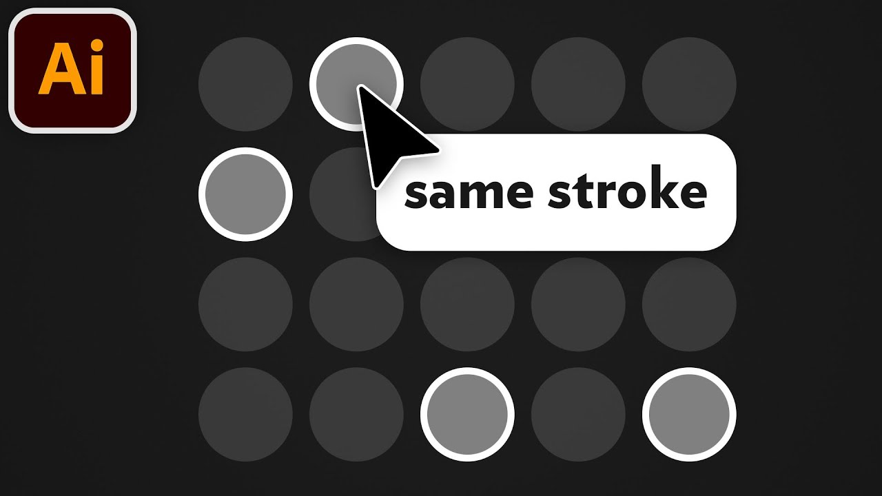 Select Objects and Text by Characteristic | Adobe Illustrator - YouTube