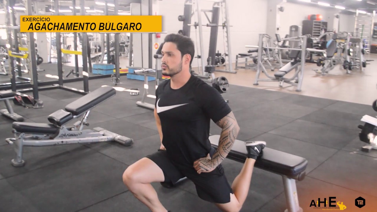 Exercício Agachamento búlgaro - YouTube