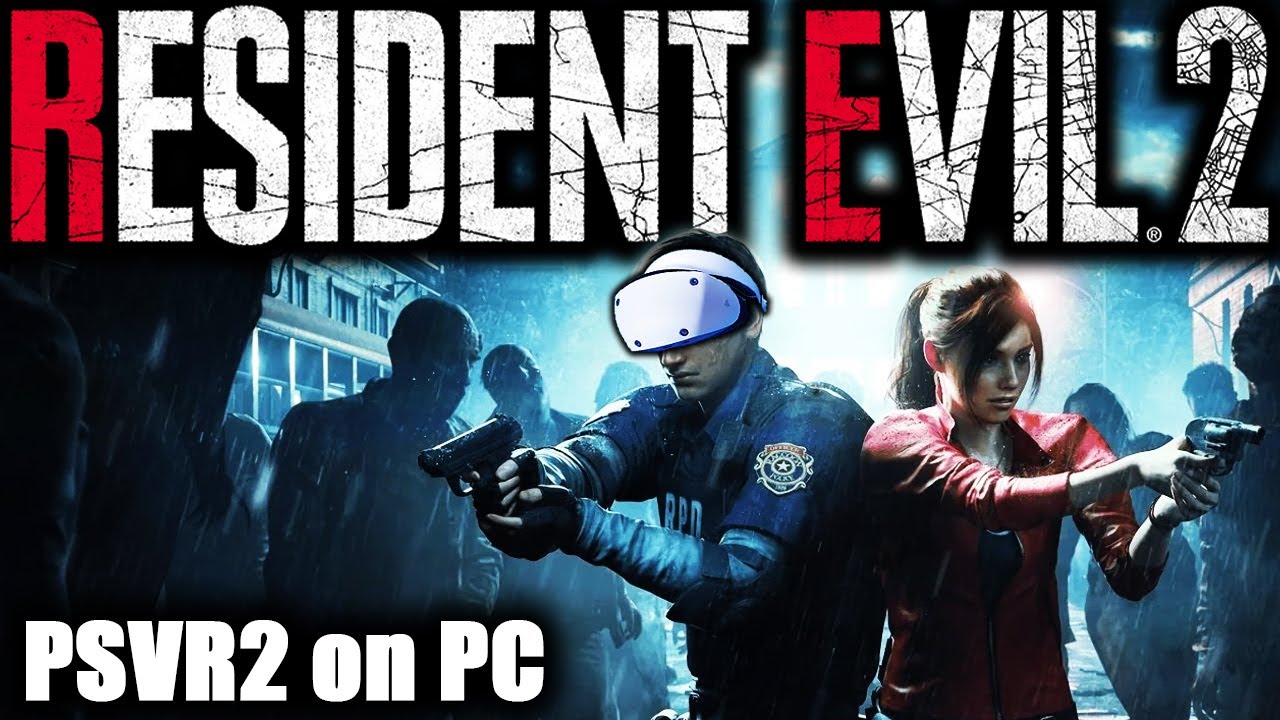 RESIDENT EVIL 2 VR MOD is AMAZING | PSVR2 on PC LIVESTREAM - YouTube