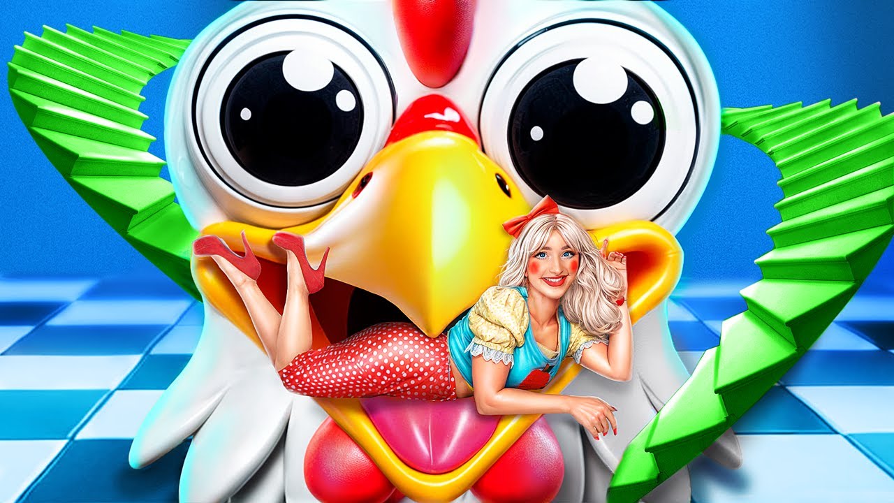 ¡Construimos una Pequeña Casa para Clucky! ¡MI NUEVA CASA DE CLUCKY ...