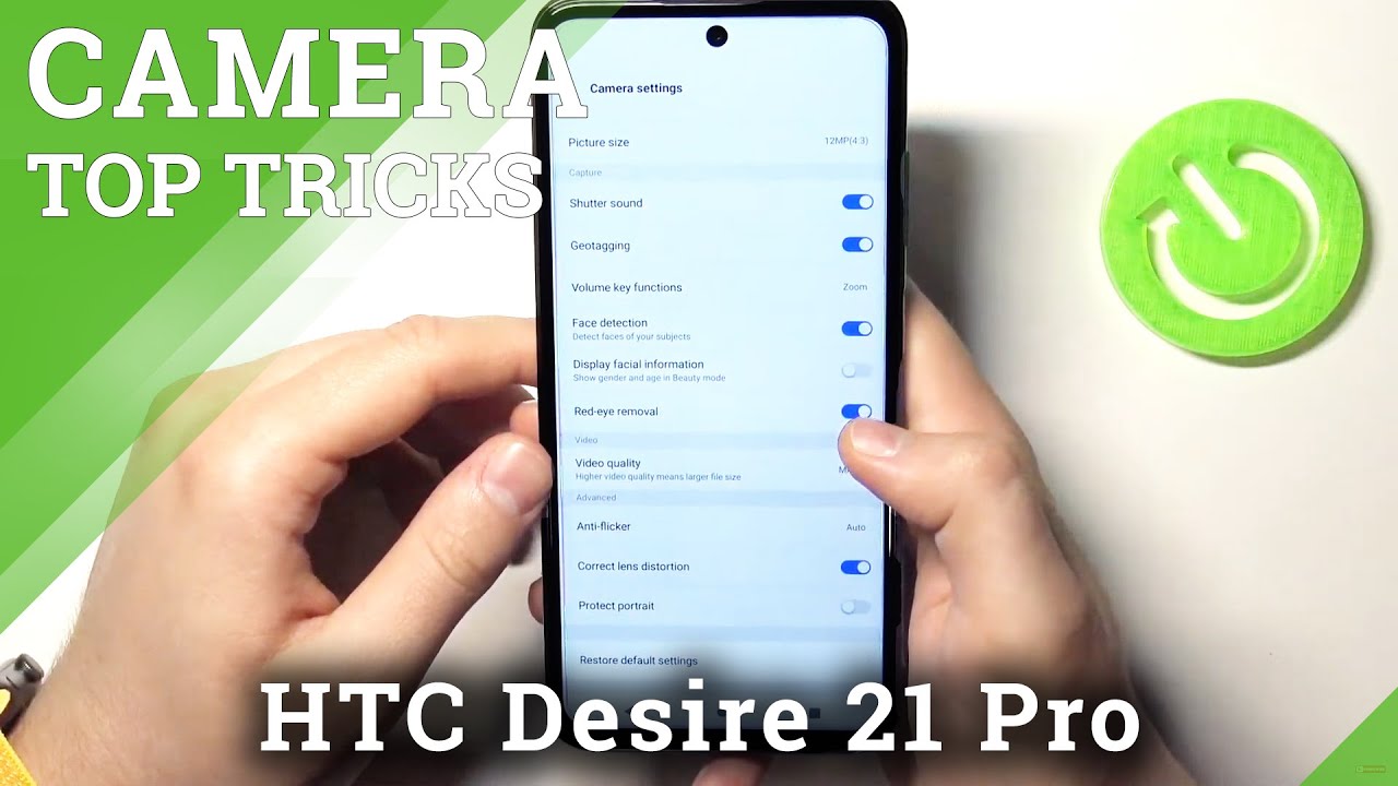 Top Tricks for HTC Desire 21 Pro Camera – Useful Camera Options - YouTube