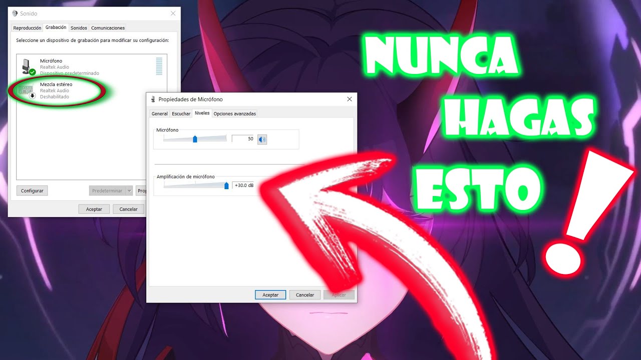Cómo Configurar Tu Micrófono En Windows 10 |SONARÁ COMO UNO PROFESIONAL ...