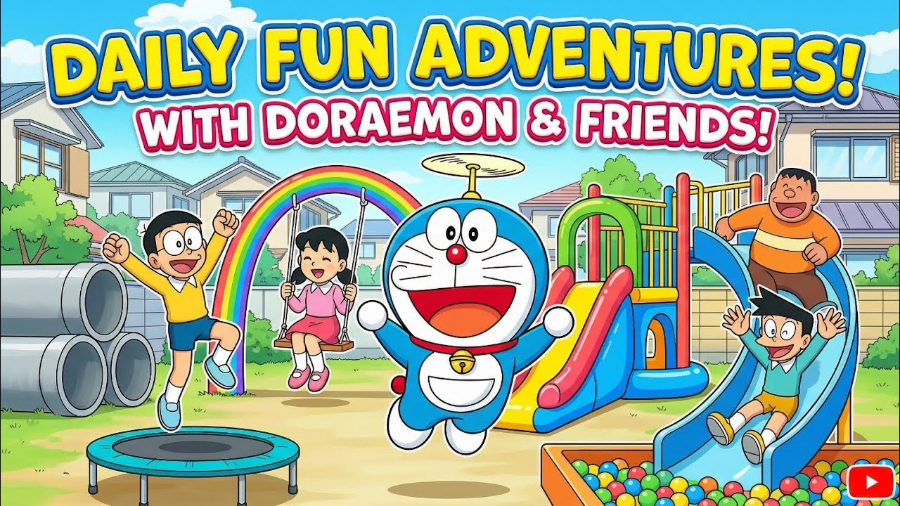 Doraemon and Friends: Fun Daily Activities - YouTube