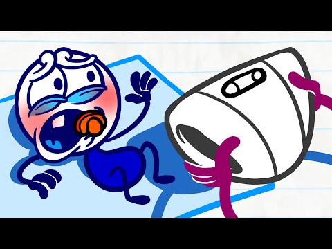Diaper Another Day | Pencilmation Cartoons!