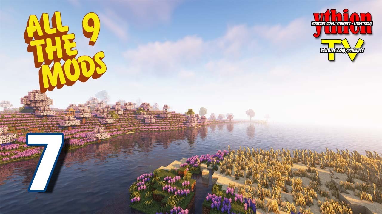 ATM 9 Minecraft Modpack - LIVE 07 - UNDERGROUND MOB FARM - PHÒNG TỐI ...