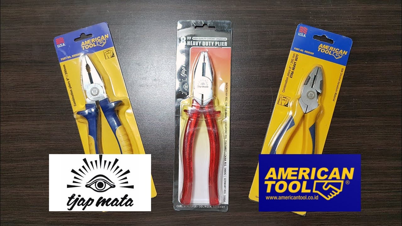 Unboxing 2 Tang Kombinasi American Tool Xtra Heavy Duty & Tang ...