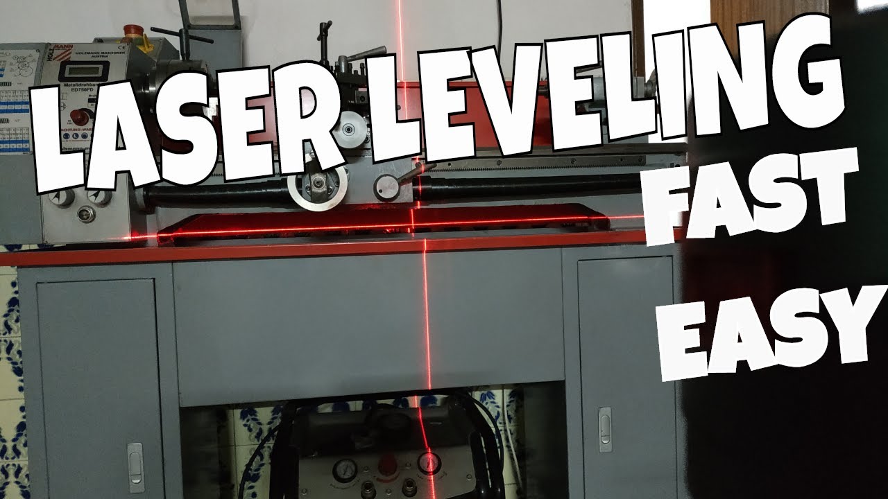 Laser leveling a table Fast and Easy - YouTube