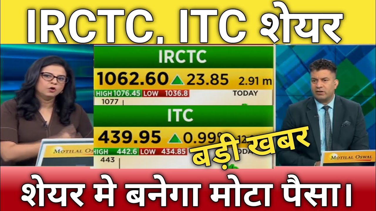 🔴IRCTC share, ITC stock letest news | ITC share news | IRCTC share ...