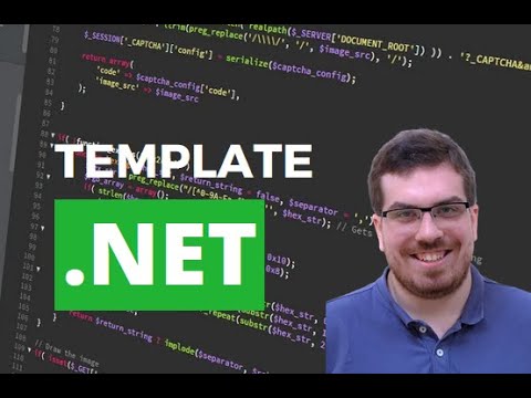Comment implémenter un Template .Net ? - YouTube