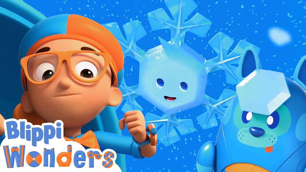 Blippi Wonders | Snowflake - Winter Holiday Special! | Blippi Animated ...