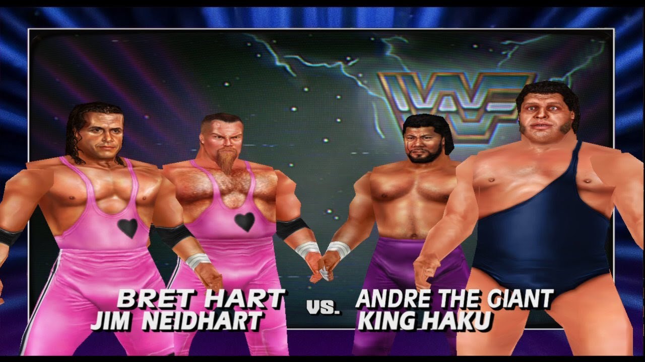 Hart Foundation vs. The Colossal Connection | WWF Superstars of ...